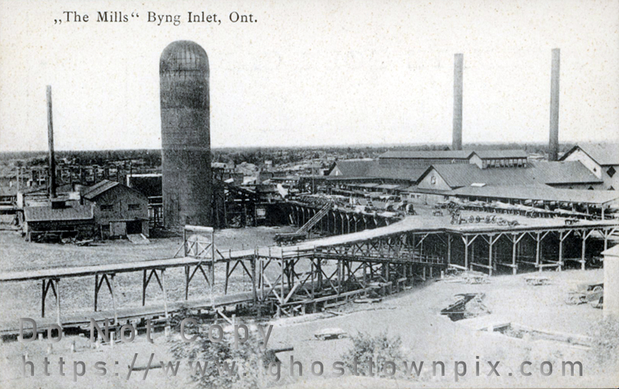 Byng Inlet Photos Historical Mill - ghosttownpix.com