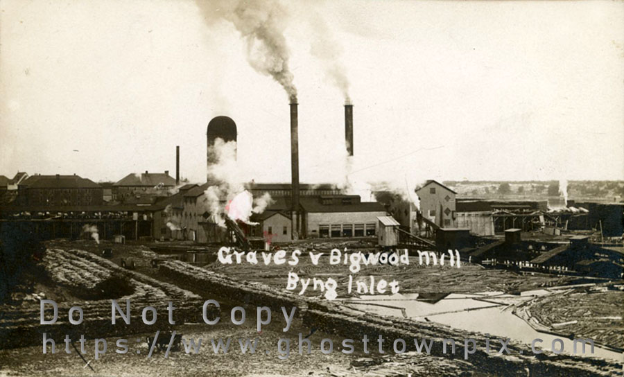 Byng Inlet Photos Historical Mill - ghosttownpix.com