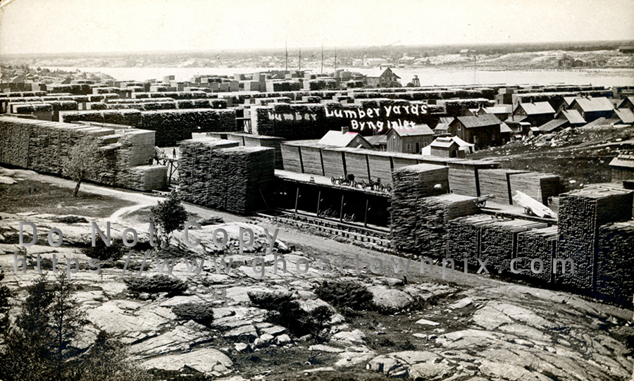 Byng Inlet Photos Historical Mill - ghosttownpix.com