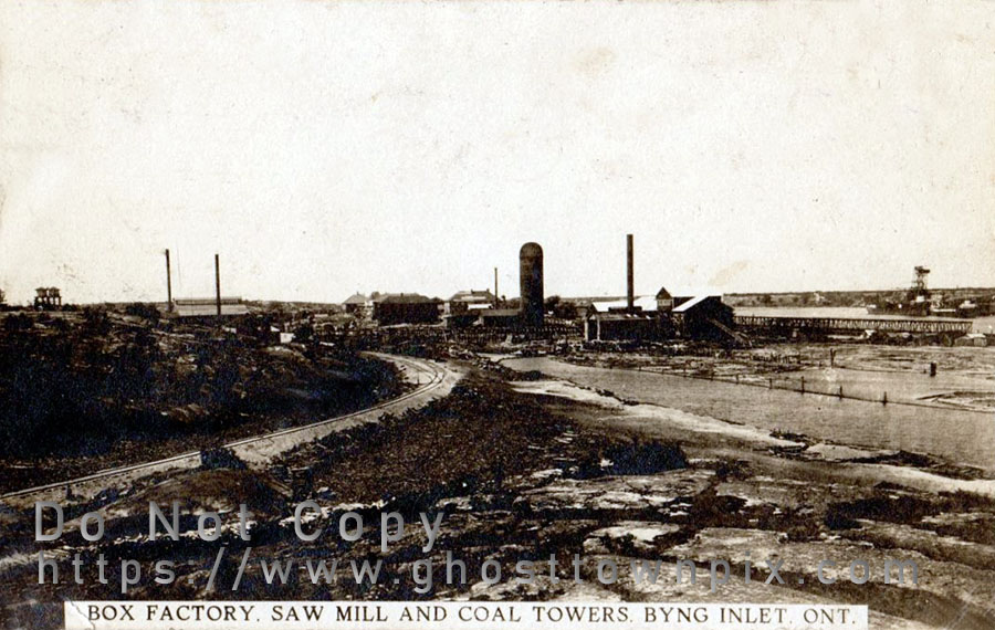 Byng Inlet Photos Historical Mill - ghosttownpix.com
