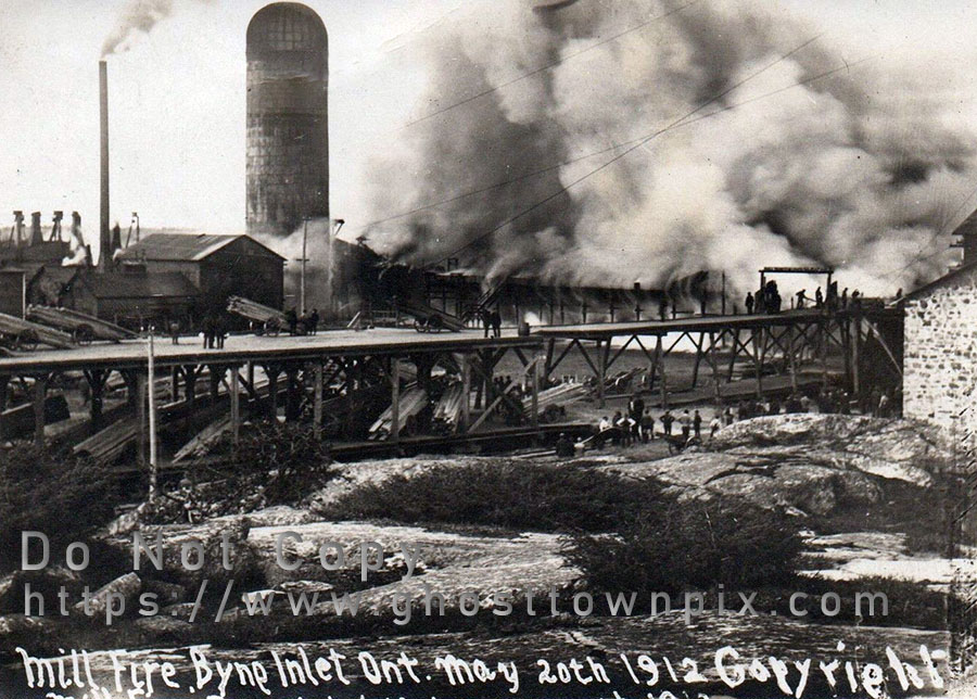 Byng Inlet Photos Historical Mill - ghosttownpix.com