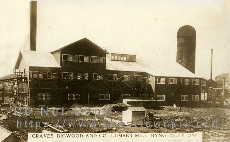 Byng Inlet Photos Historical Mill - ghosttownpix.com